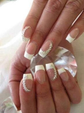 54+ Stunning Wedding Nails Designs (2024)