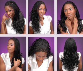 77 Micro Braids Hairstyles and How to do your own Braids