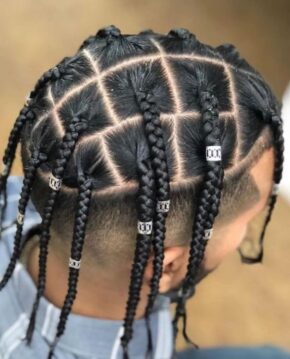 47 Amazing Men's Braids Styles and How to do Braids on Men
